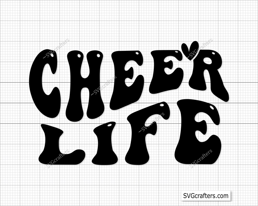Cheer Life Svg, Cheer Mom Svg, Cheer Svg, Cheerleader Svg, Cheerleading ...