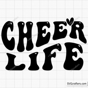 Cheer Life Svg, Cheer Mom Svg, Cheer Svg, Cheerleader Svg, Cheerleading ...