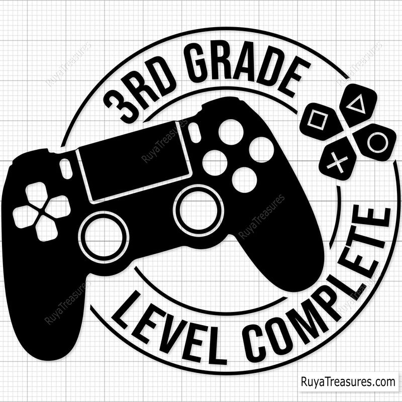 Third Grade Svg - Etsy