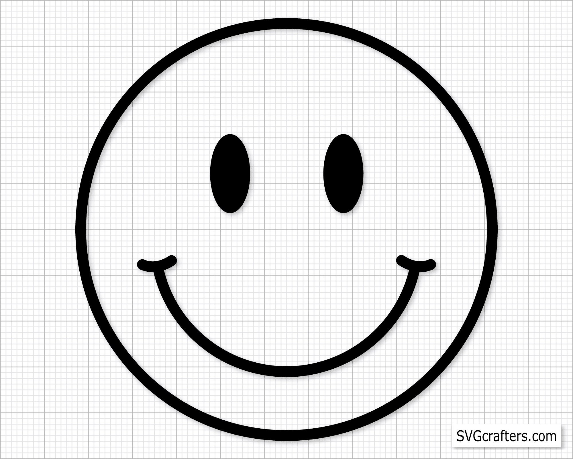 Smiley Face Svg Smiley Svg Happy Face Svg Emoji Svg Smile - Etsy UK