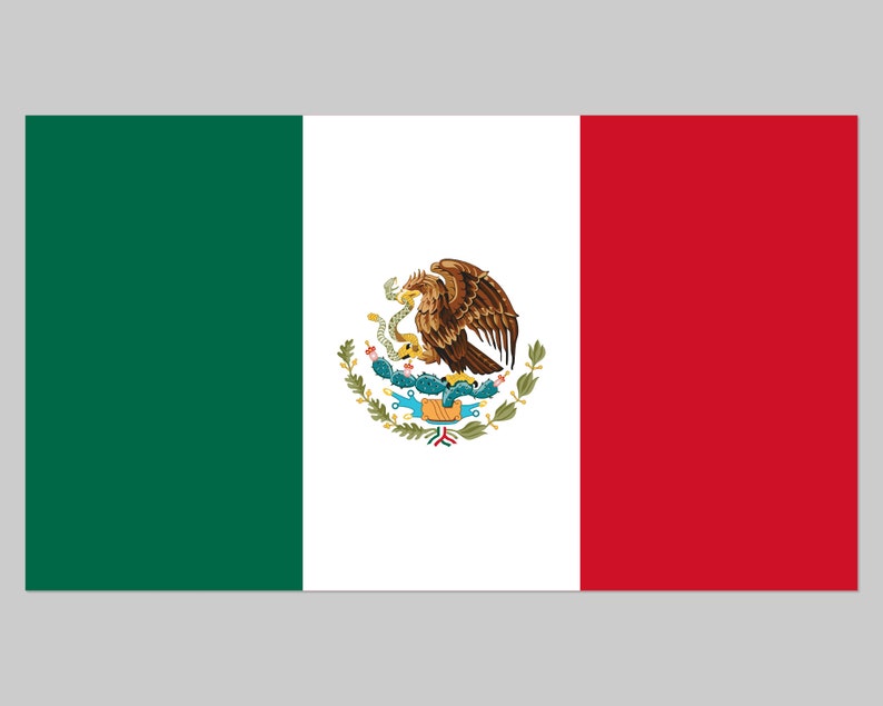 Mexico Flag SVG Mexican Flag Svg Png Cinco De Mayo Svg - Etsy