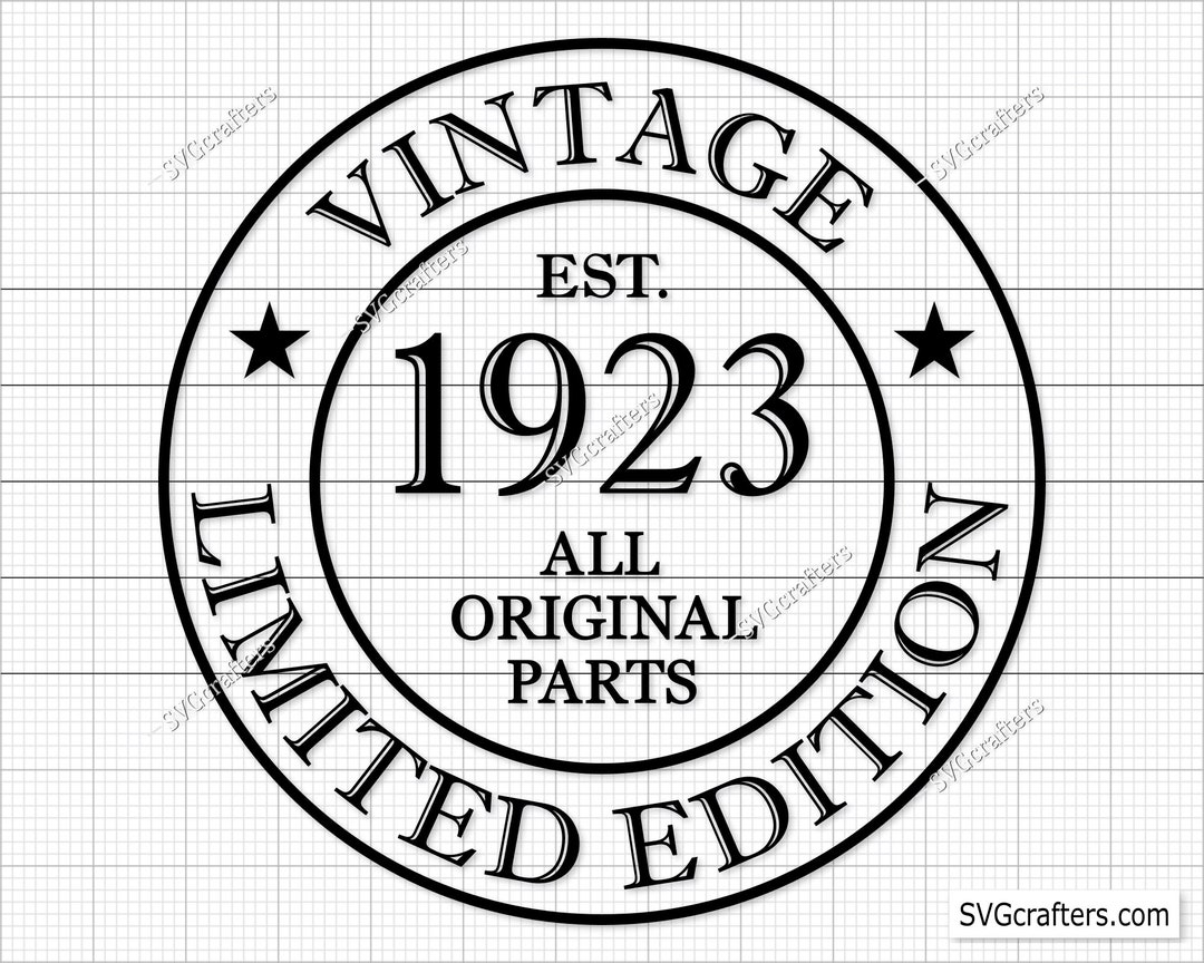 100th Birthday Svg Png 100th Svg All Original Parts Svg 100 - Etsy