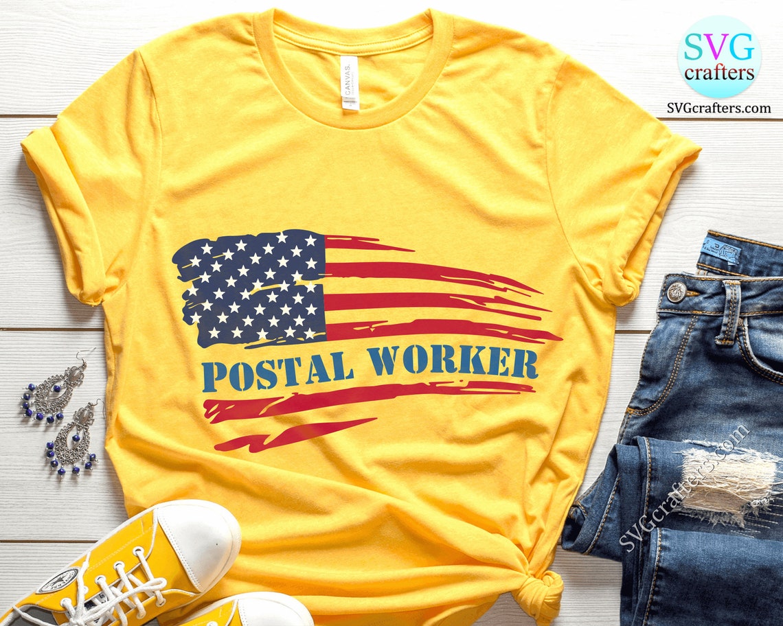 Postal Worker Svg Postal Svg Post Office Svg Essential | Etsy
