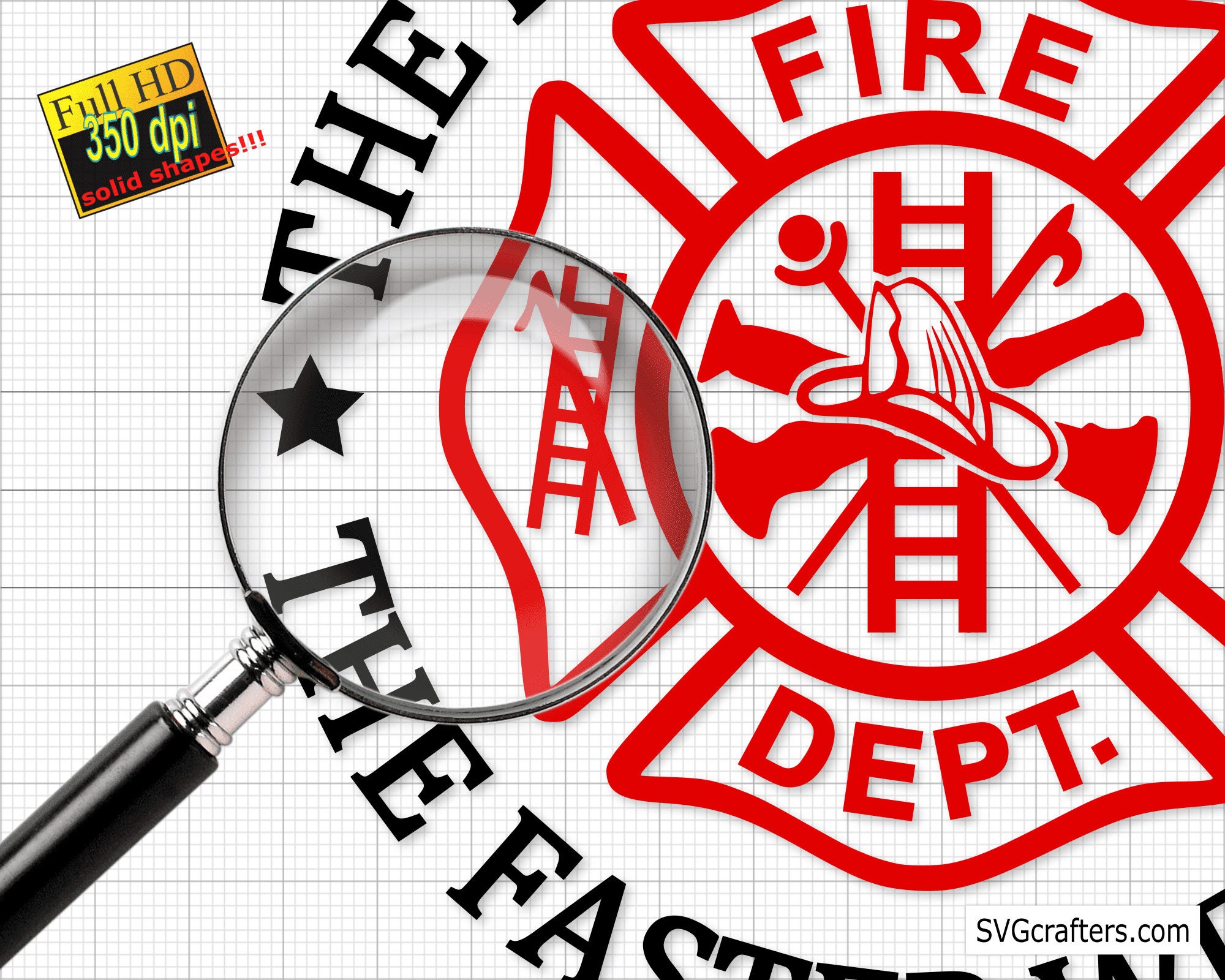Departamento de bomberos svg bombero svg bombero svg - Etsy México