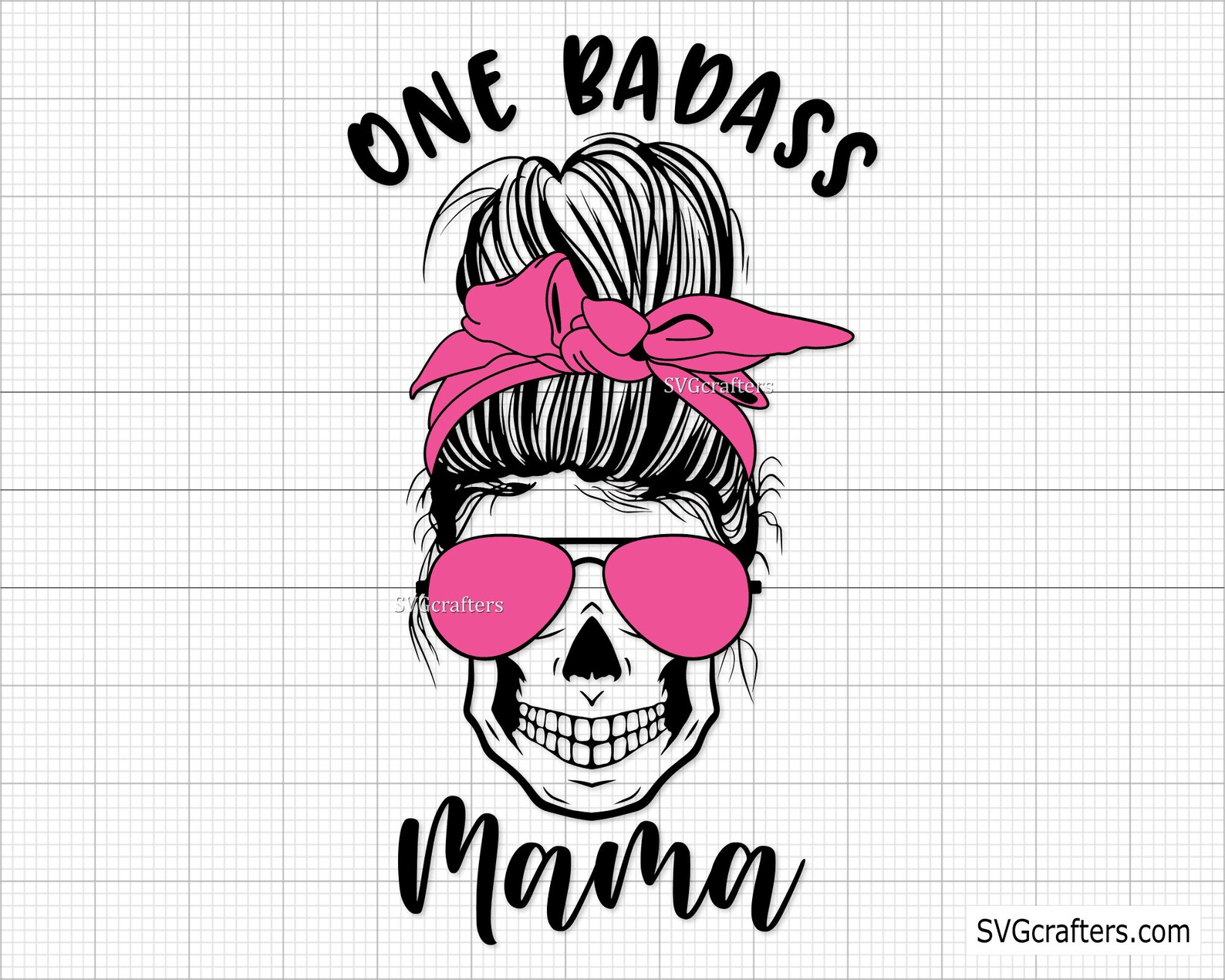 One Badass Mama Svg Mom Svg Mama Svg Mothers Day Svg Mommy | Etsy UK