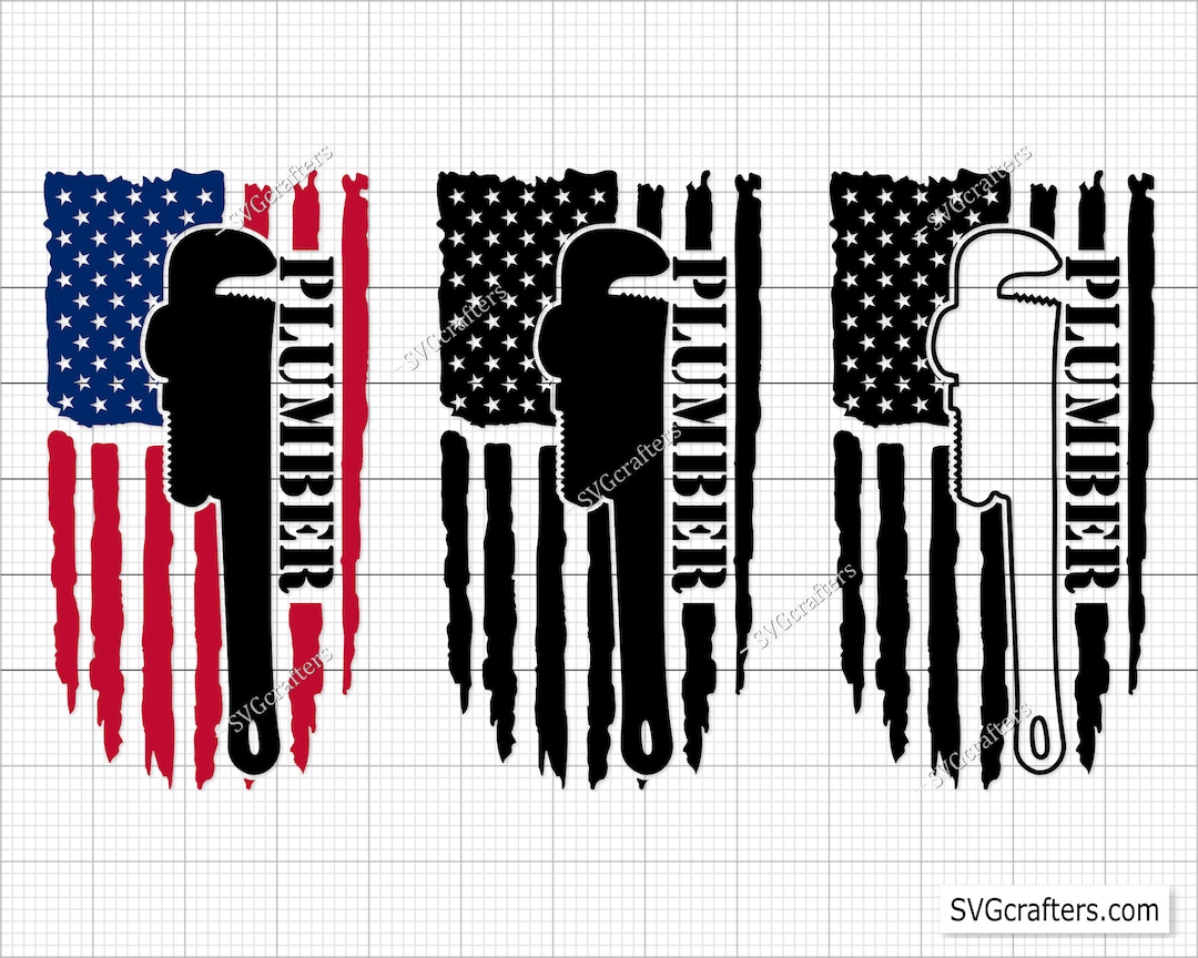 Plumber Svg, Plumber Flag Svg, Plumber Clipart, Mechanic Clipart, Tool ...
