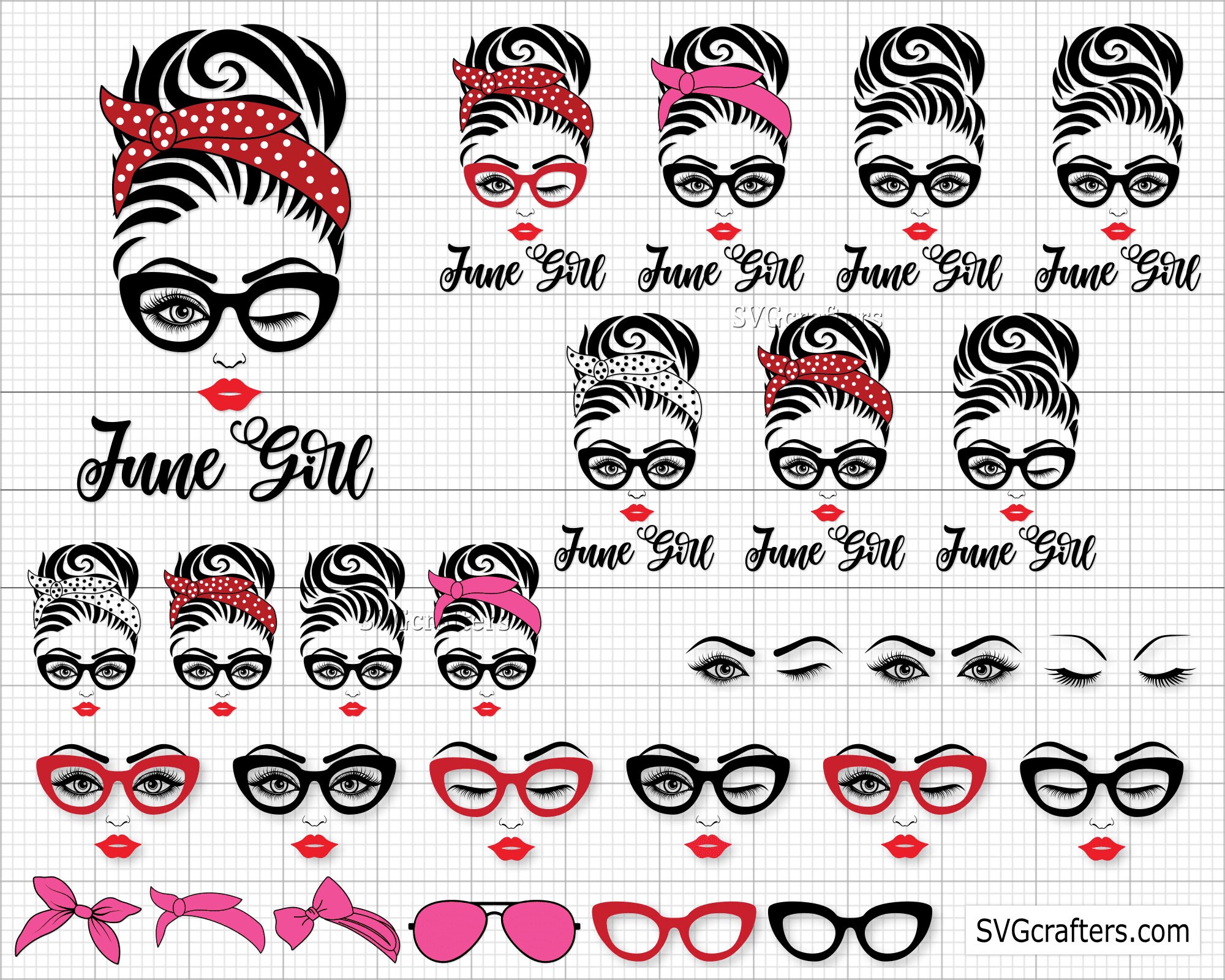 June Girl svg june birthday svg june birthday shirt born in | Etsy