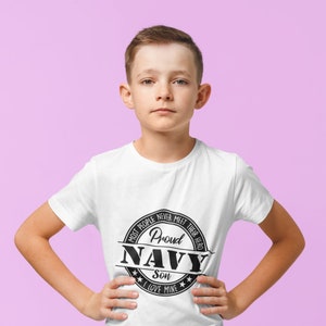 Proud Navy Son Svg, Army Svg, Navy Wife Svg, Military Son Svg, Us Navy ...