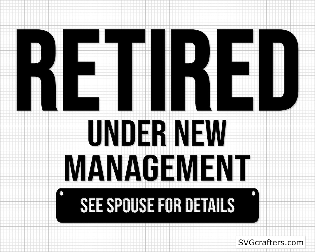 Retirement Svg, Retired Svg, Grandpa Svg, Grandma Svg, Happy Retirement ...