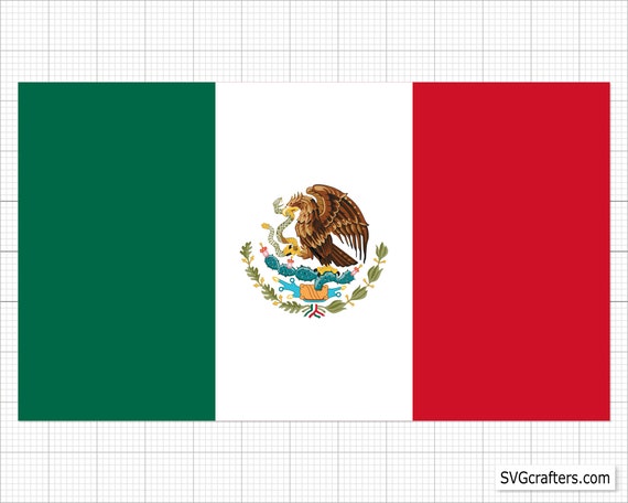 Mexico Flag SVG Mexican Flag Svg Png Cinco De Mayo Svg - Etsy