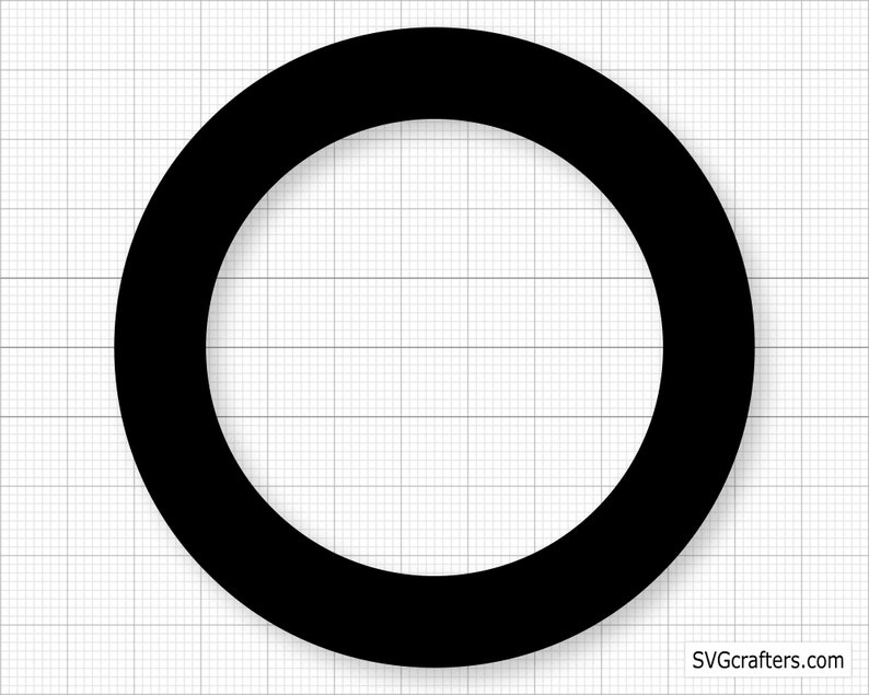 Circle Frame Svg Circle Monogram Svg Wreath Svg Circle | Etsy