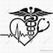 Medical Symbol Svg, Caduceus Svg, Md Svg, Star of Life Svg, Doctor Svg ...