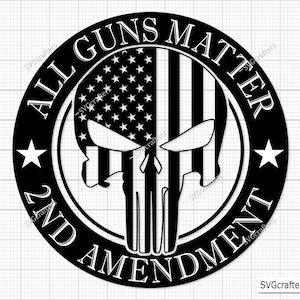 All Guns Matter Svg Png, Gun Flag Svg, Rifle Flag Svg, Guns Svg, 2nd ...