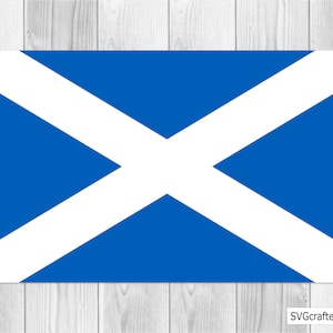 Scotland Flag Svg, Scottish Flag Svg, Scotland Svg, Flag of Scotland ...