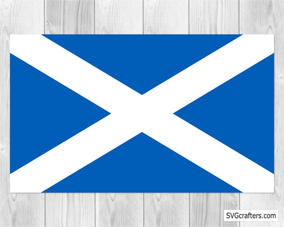 Scotland Flag Svg Scottish Flag Svg Scotland Svg Flag of - Etsy