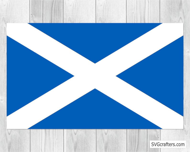 Scotland Flag Svg Scottish Flag Svg Scotland Svg Flag of - Etsy