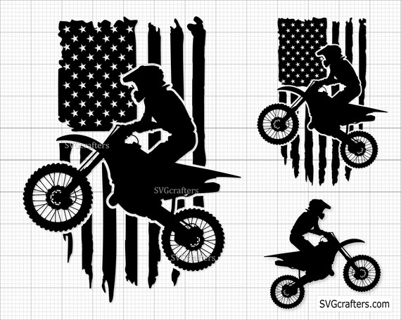 Motocross Svg Motorcycle Svg Dirt Bike Svg Racing Svg - Etsy