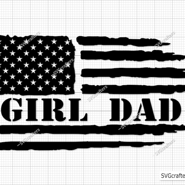 Daddy Flag Svg - Etsy