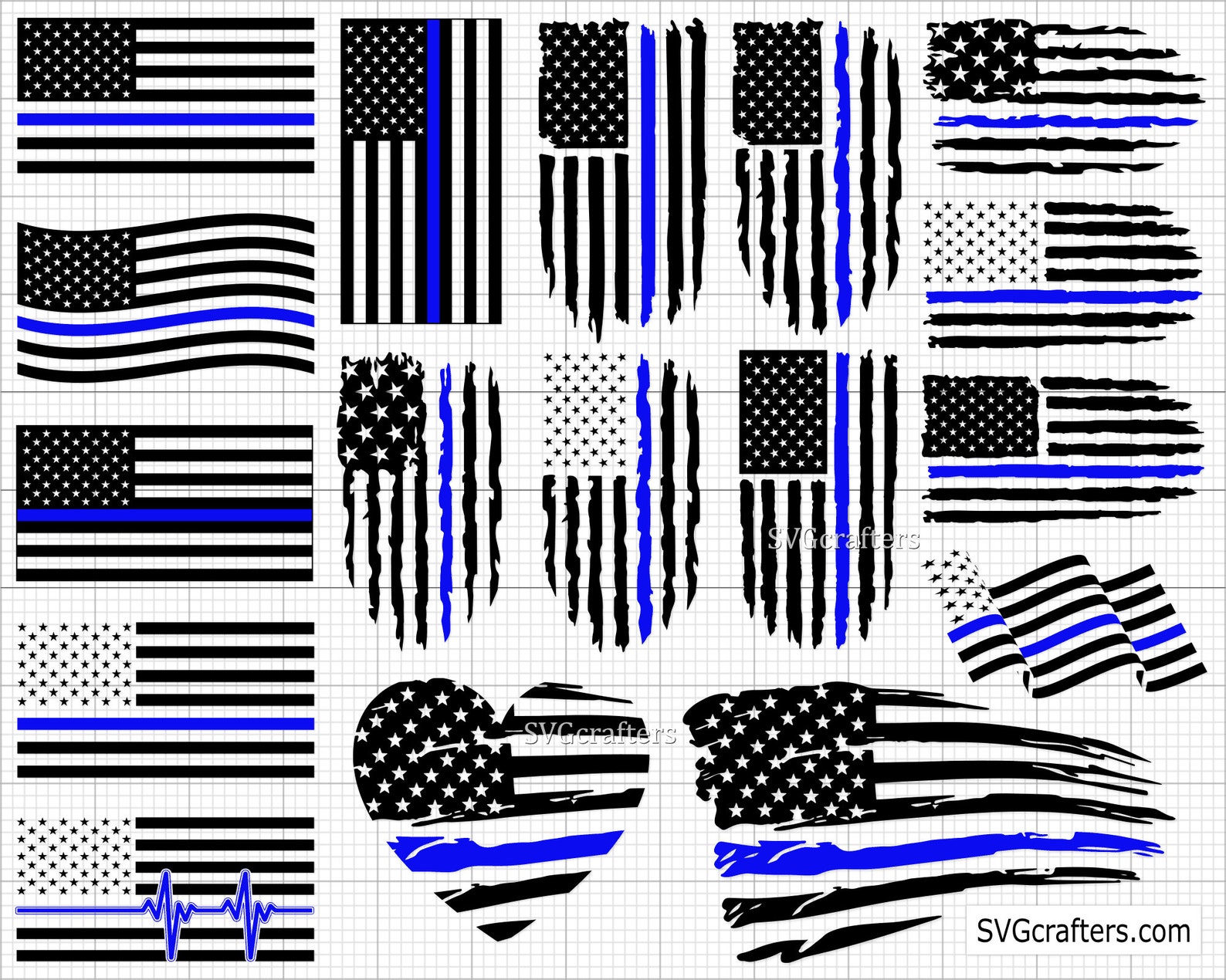 Police Svg, Back the Blue Svg, Thin Blue Line Svg, Police Officer Svg ...