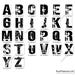 Gun Alphabet Font Letters Svg, Second Amendment Dad Rifle, 2nd ...