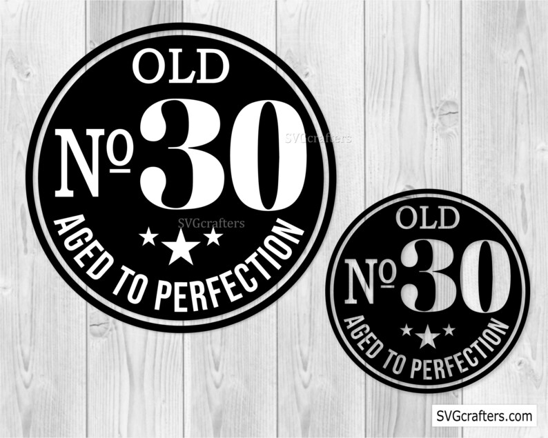 30th birthday svg 30th svg Old Number 30 svg 30th Cut File | Etsy