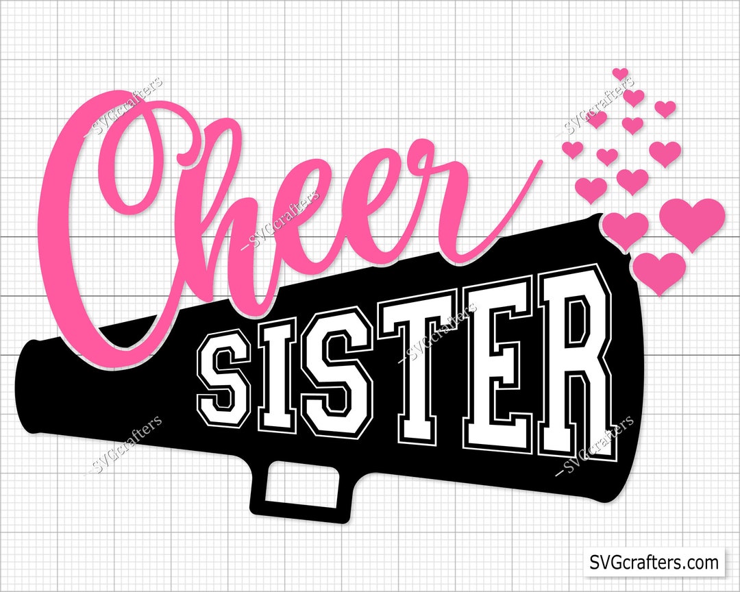 Cheer Sister Svg Cheer Coach Svg Cheerleader Svg Coach Svg - Etsy