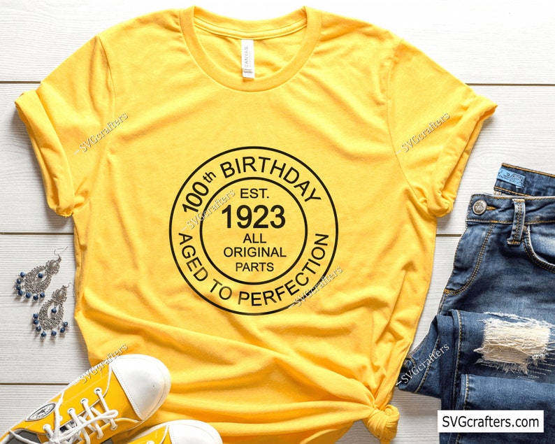 100th Birthday Svg 100th Svg Old Number 100 Svg 100th Cut - Etsy