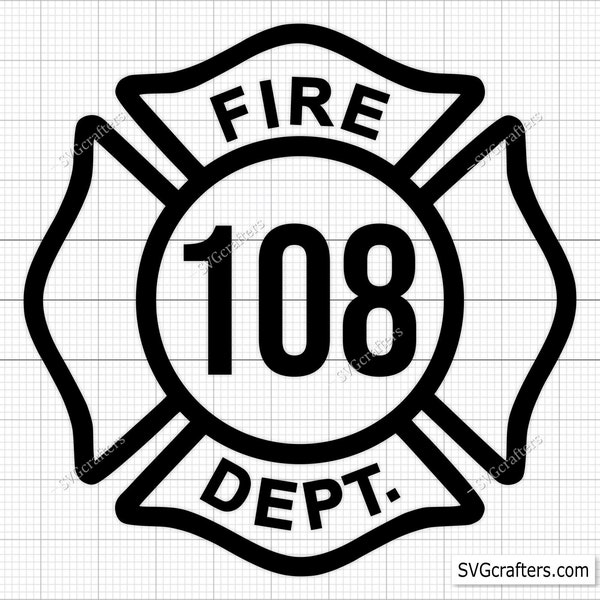 Custom Fire Dept Badges - Etsy