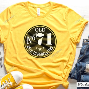 71st Birthday Svg Png 71st Svg Aged to Perfection Svg 71 - Etsy Canada