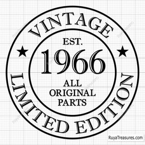 60th Birthday Svg, 60th Svg, Old Number 60 Svg, 60th Cut File for ...
