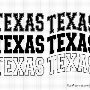 Texas Varsity Svg Png, Texas College Font Svg, Texas Life Svg, Texas ...