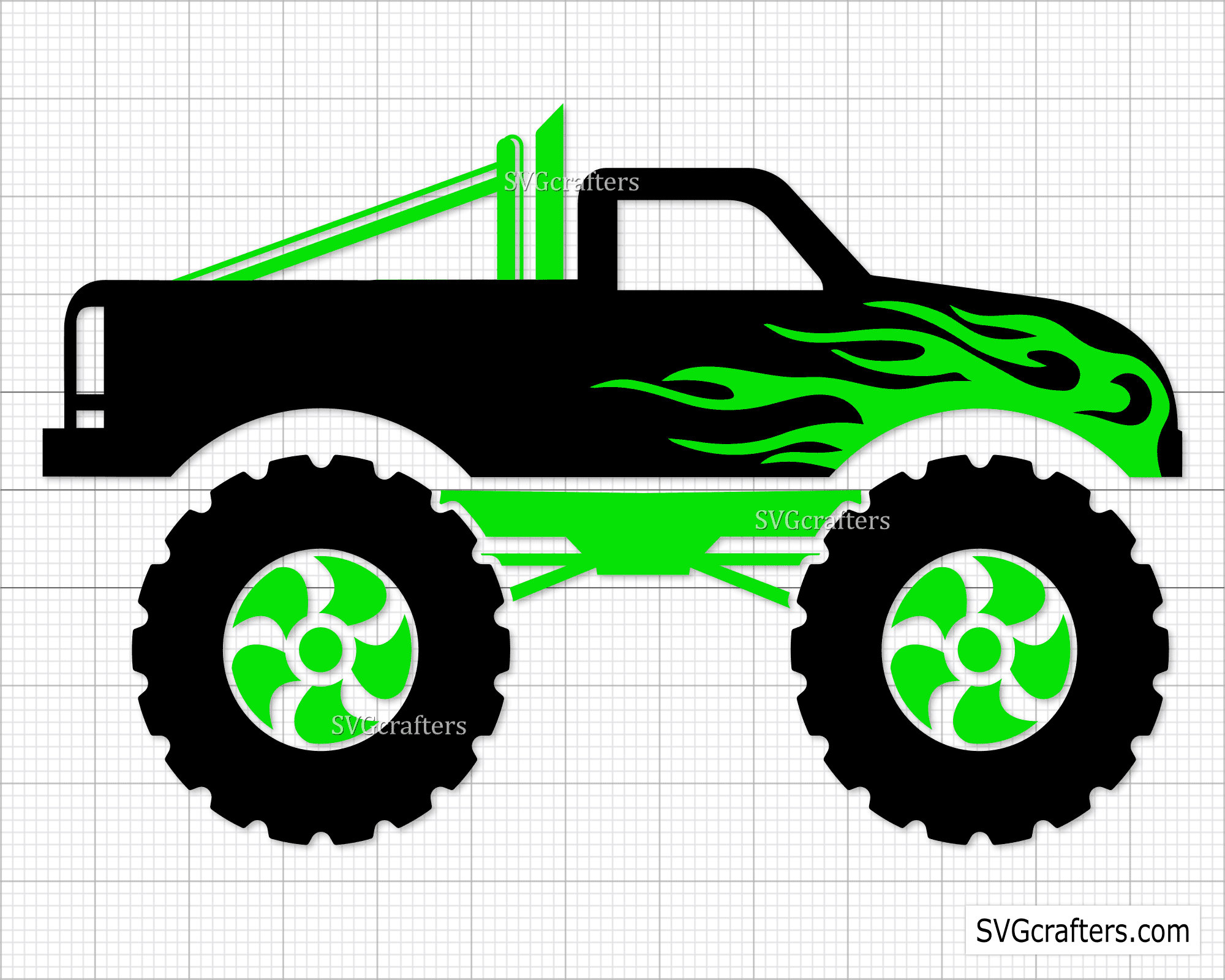 Monster Truck Clip Art