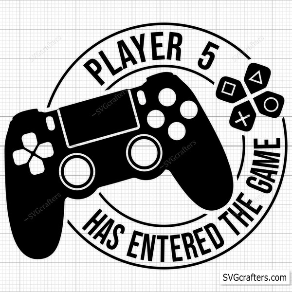 Gamer Svg - Etsy