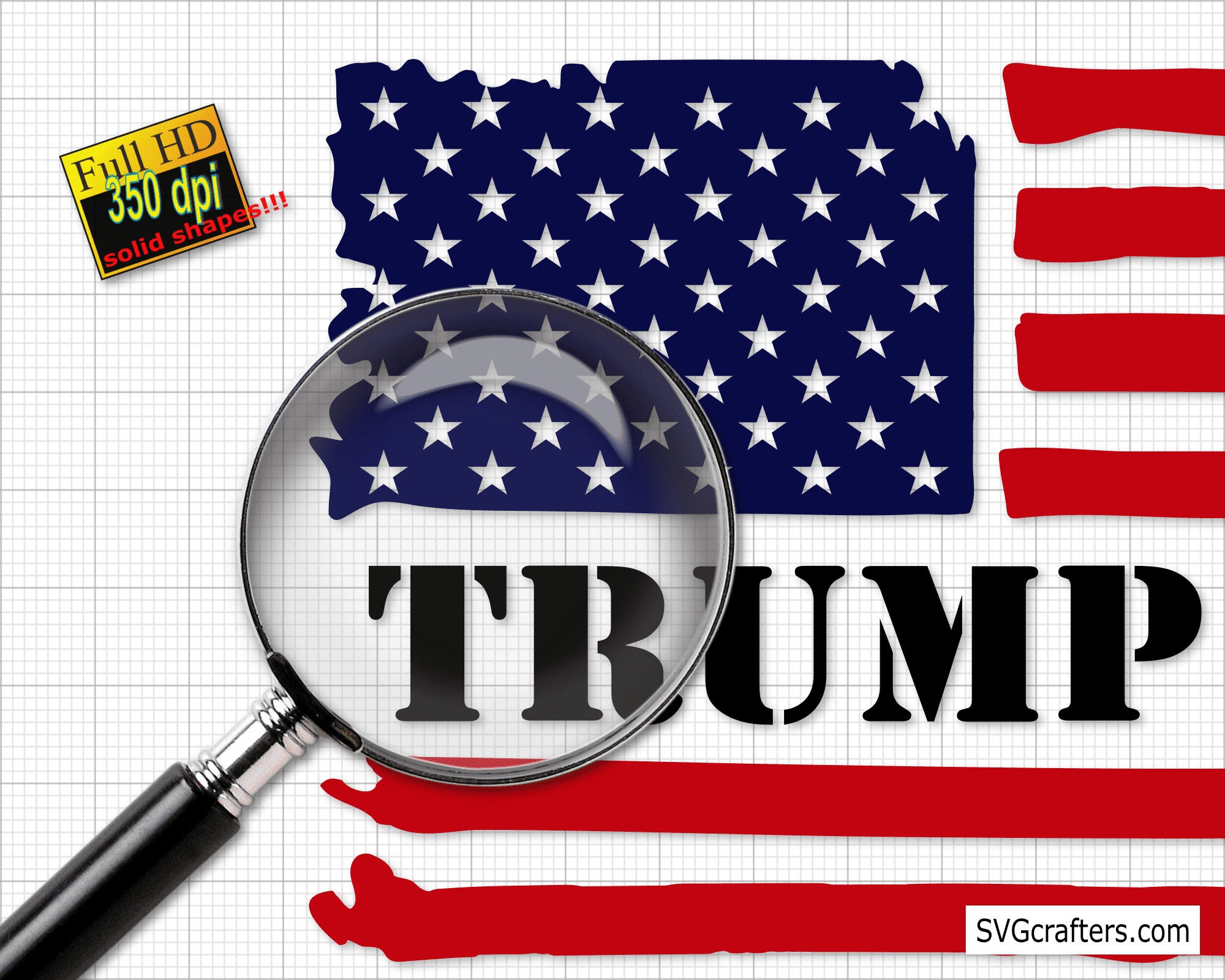 Trump 2024 Svg, Trump Svg Png, Trump Flag Png, July 4th Svg, Distressed ...