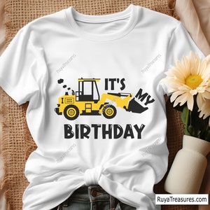 Birthday Family Svg, I'm and Digging It Construction Birthday Svg ...