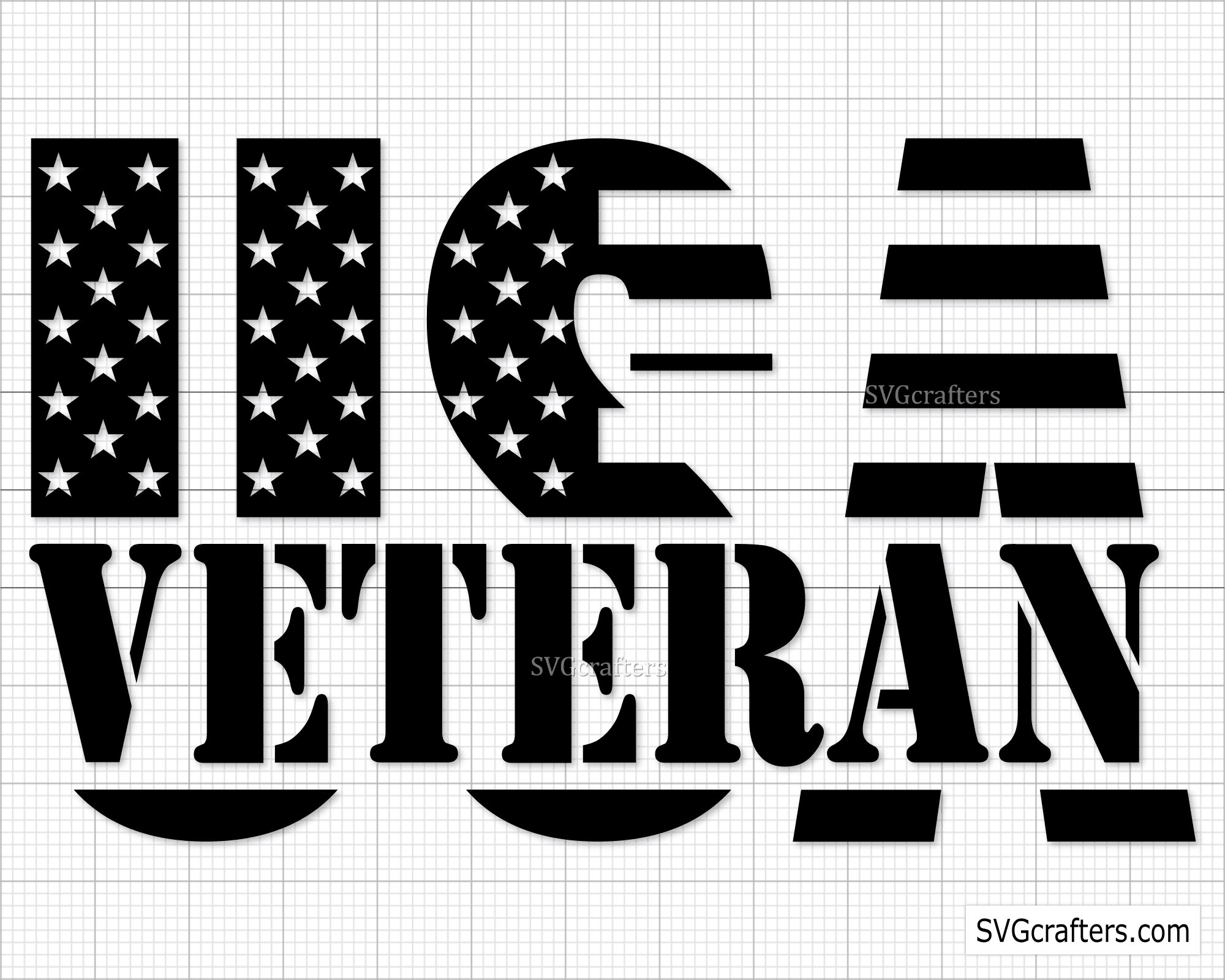USA Veteran American Flag Svg Veteran Svg Military Svg - Etsy