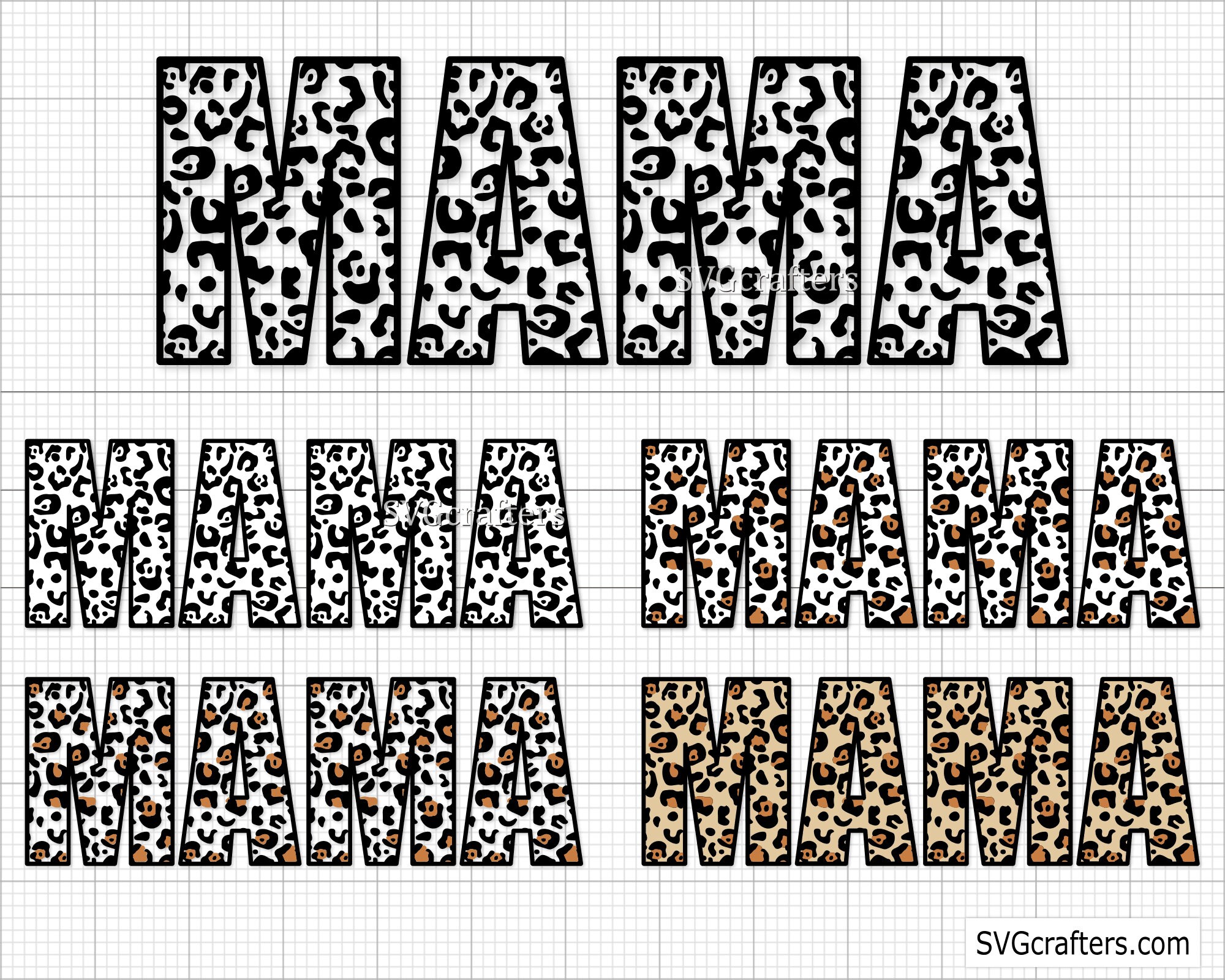 Leopard Mama Svg, Leopard Print Svg, Mama Leopard Png, Mom Life Svg ...