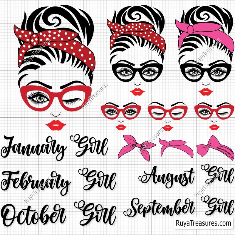 June Birthday Clipart - Etsy