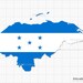 Honduras Flag Map Svg Png, Honduras Flag Svg, Honduras Flag Vector ...