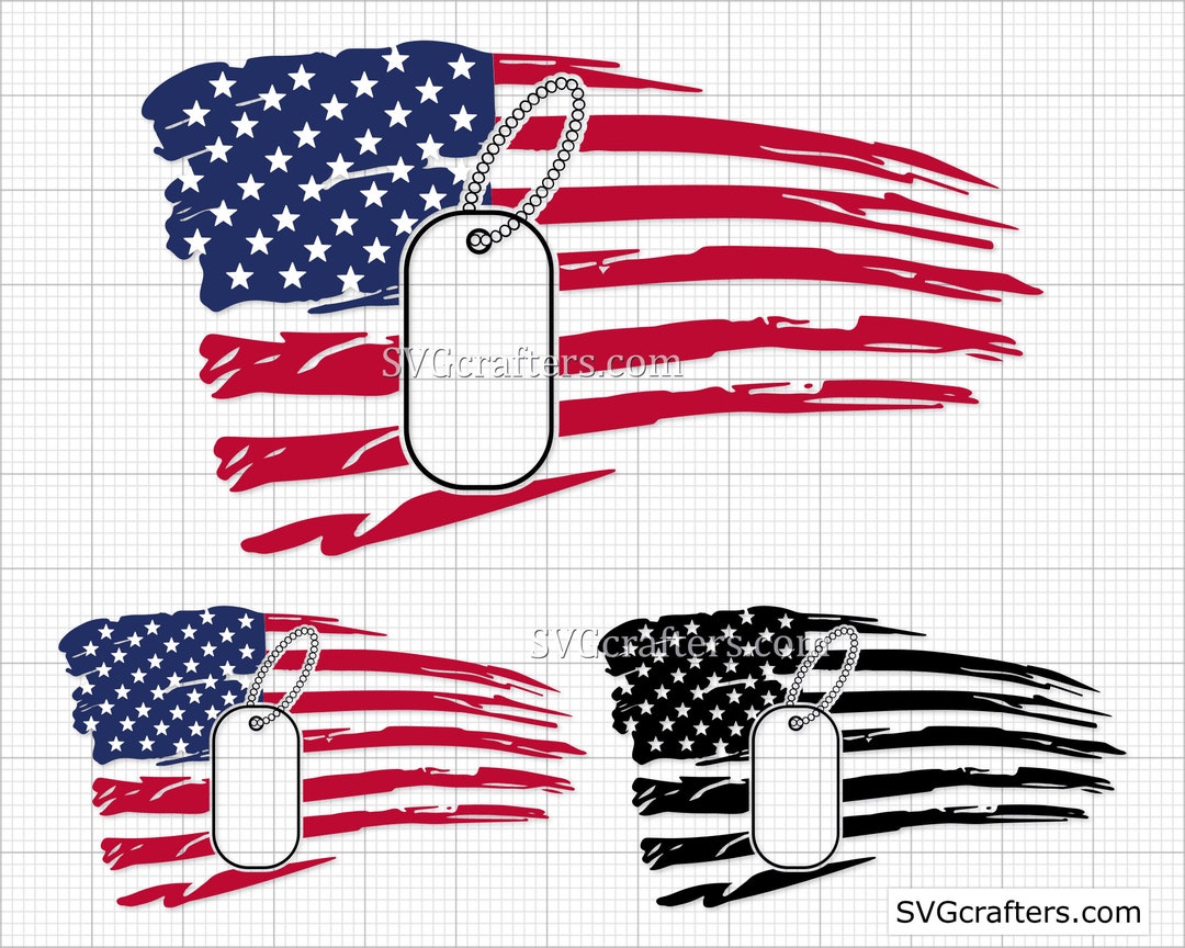 Army Dog Tag Svg Png, Army Svg, Military Svg, Dog Tags Svg, Veteran Svg ...