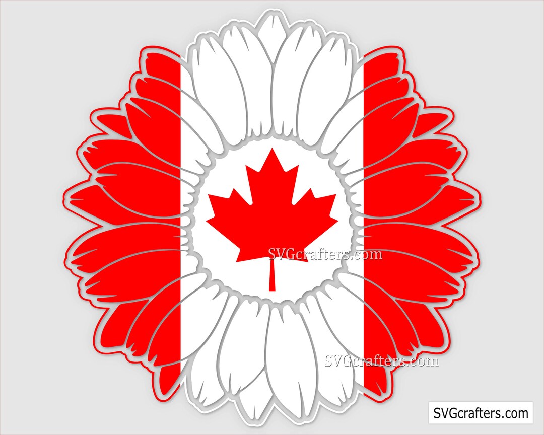 Canada Sunflower Svg, Canada Svg, Canada Mom Svg, Canadian Woman Svg ...