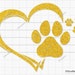 Paw Print Gold Svg Png Dog Paw Print Svg Dog Paw Svg Paw - Etsy