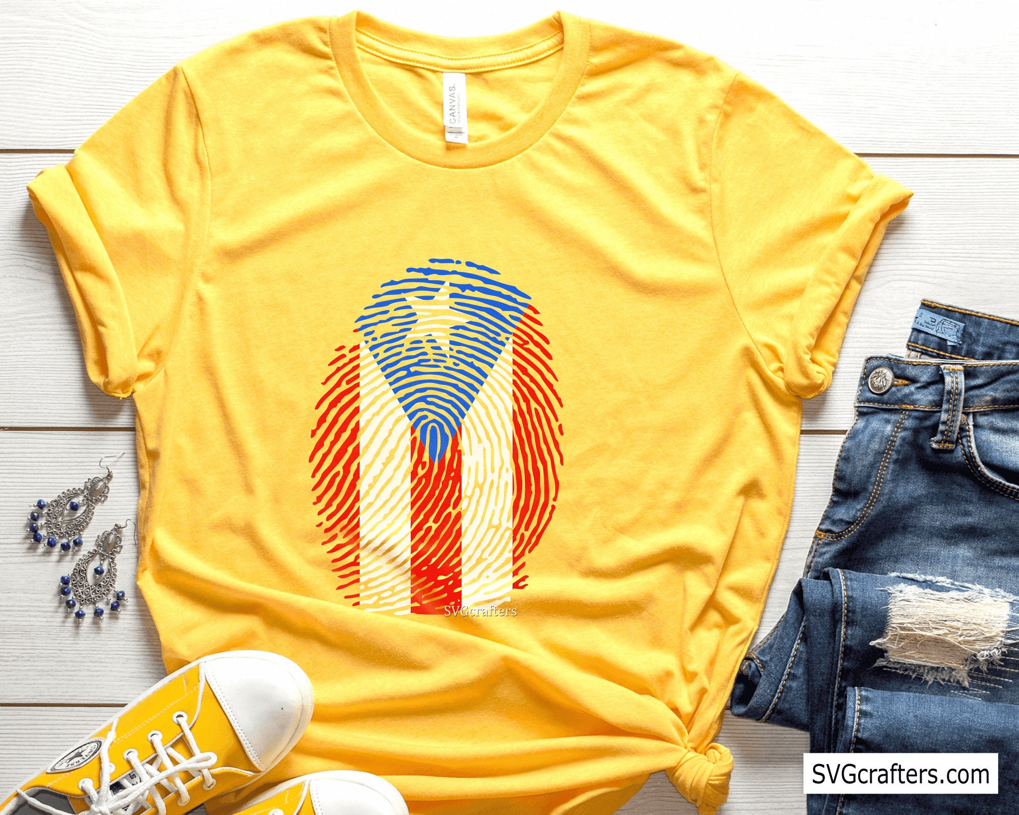 Puerto Rico DNA Print svg puerto rican svg puerto rico flag | Etsy