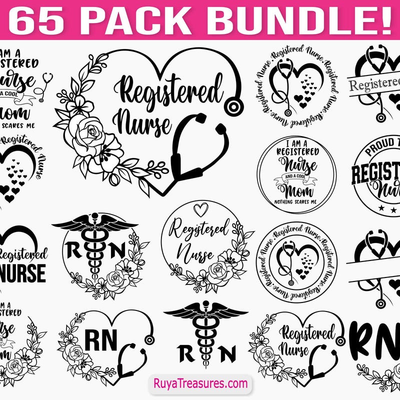 Rn Svg - Etsy