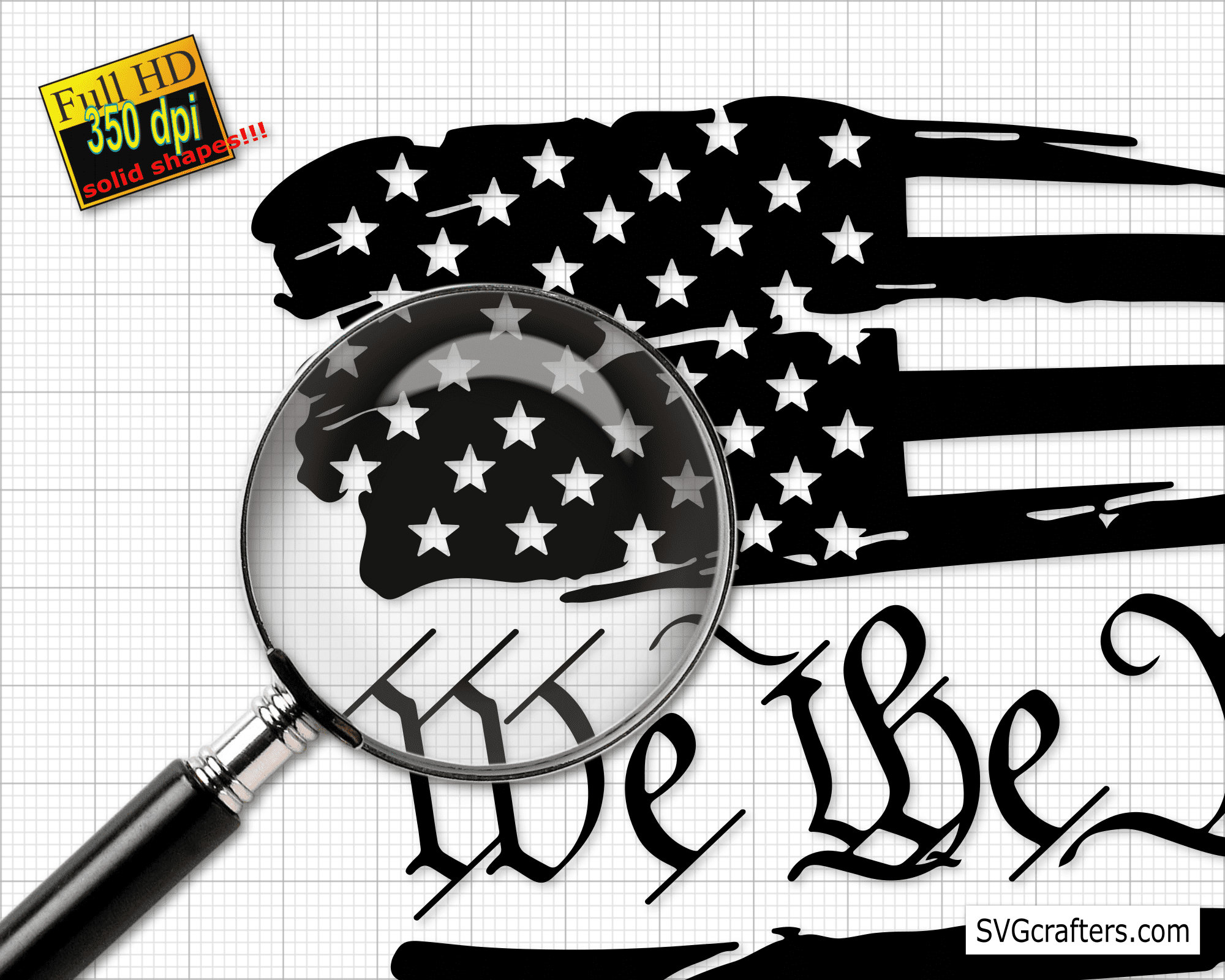 We the People Svg American Flag Svg Patriotic Svg 2nd - Etsy Canada