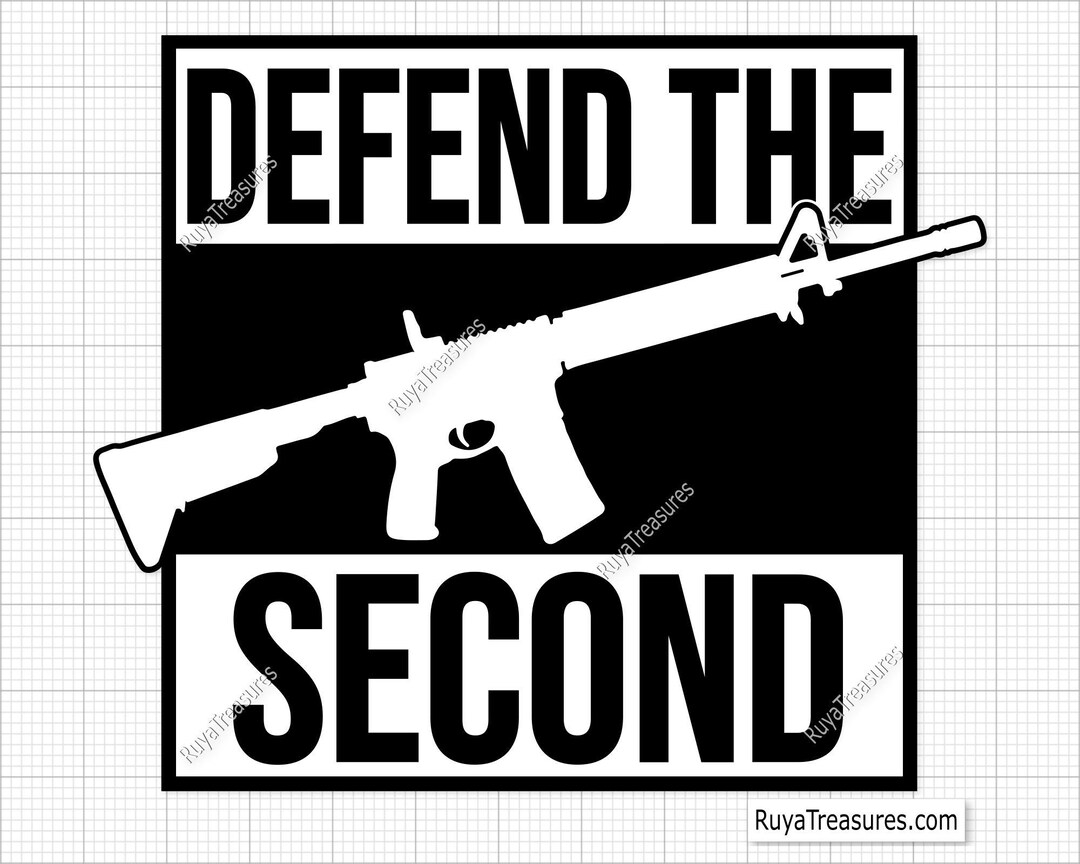 Defend the 2nd Amendment Svg, Second Amendment Svg, Pro Gun Svg, Gun ...