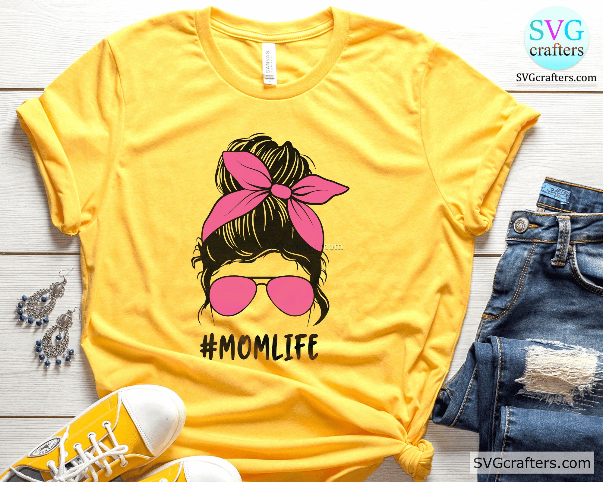 Momlife png Messy bun png mom life png mom png mama | Etsy