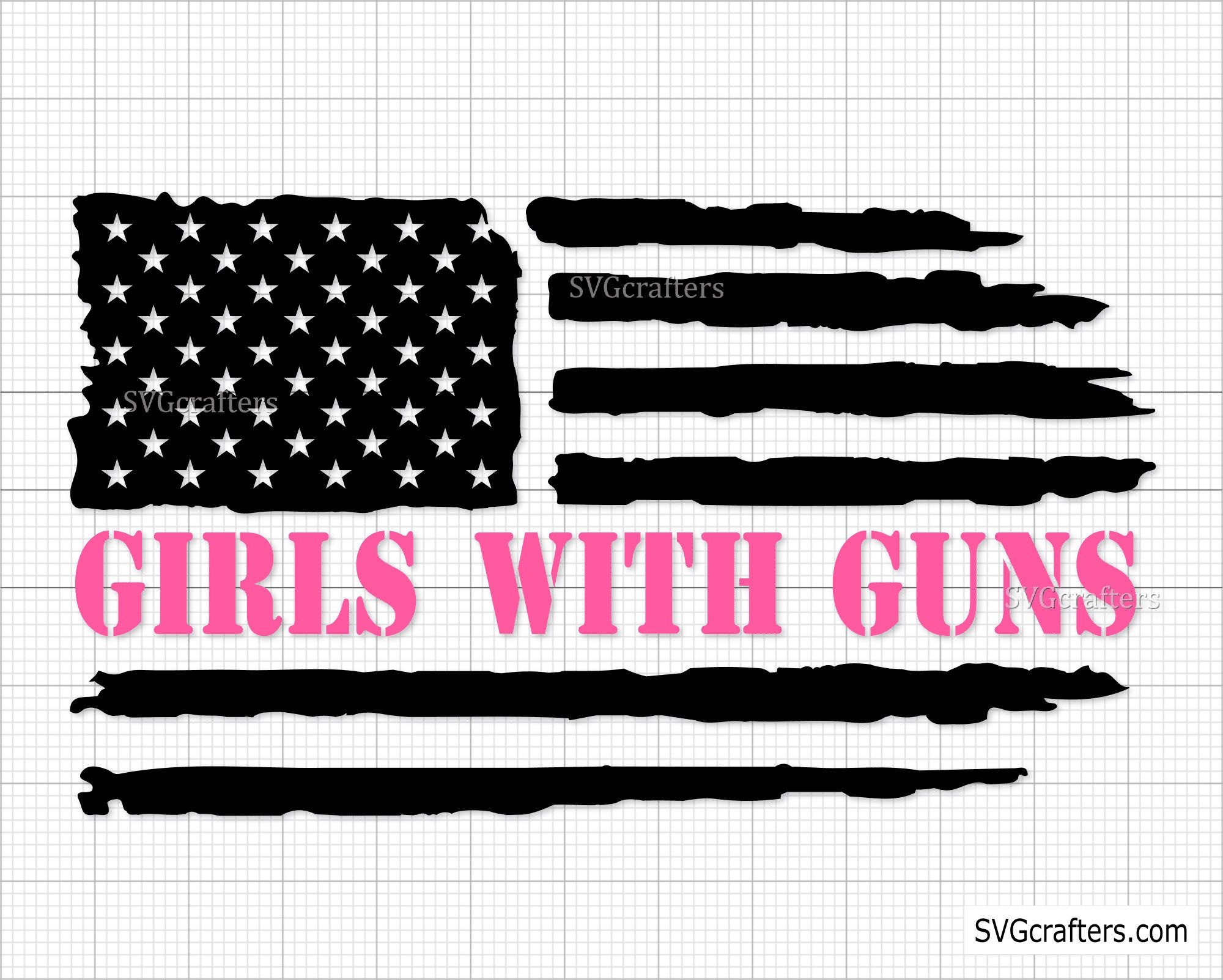 Girls With Guns Svg Png Girls Just Wanna Have Guns Svg Guns | Etsy ...
