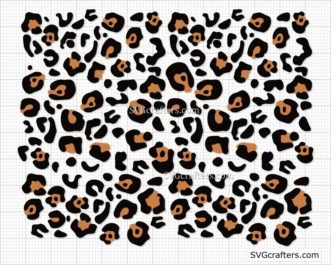 Leopard Print Svg Animal Print Svg Leopard Svg Leopard | Etsy Canada