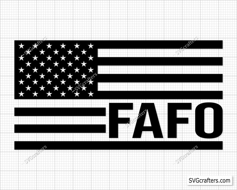 FAAFO American Flag Svg Png American Flag FAFO Svg 2nd - Etsy